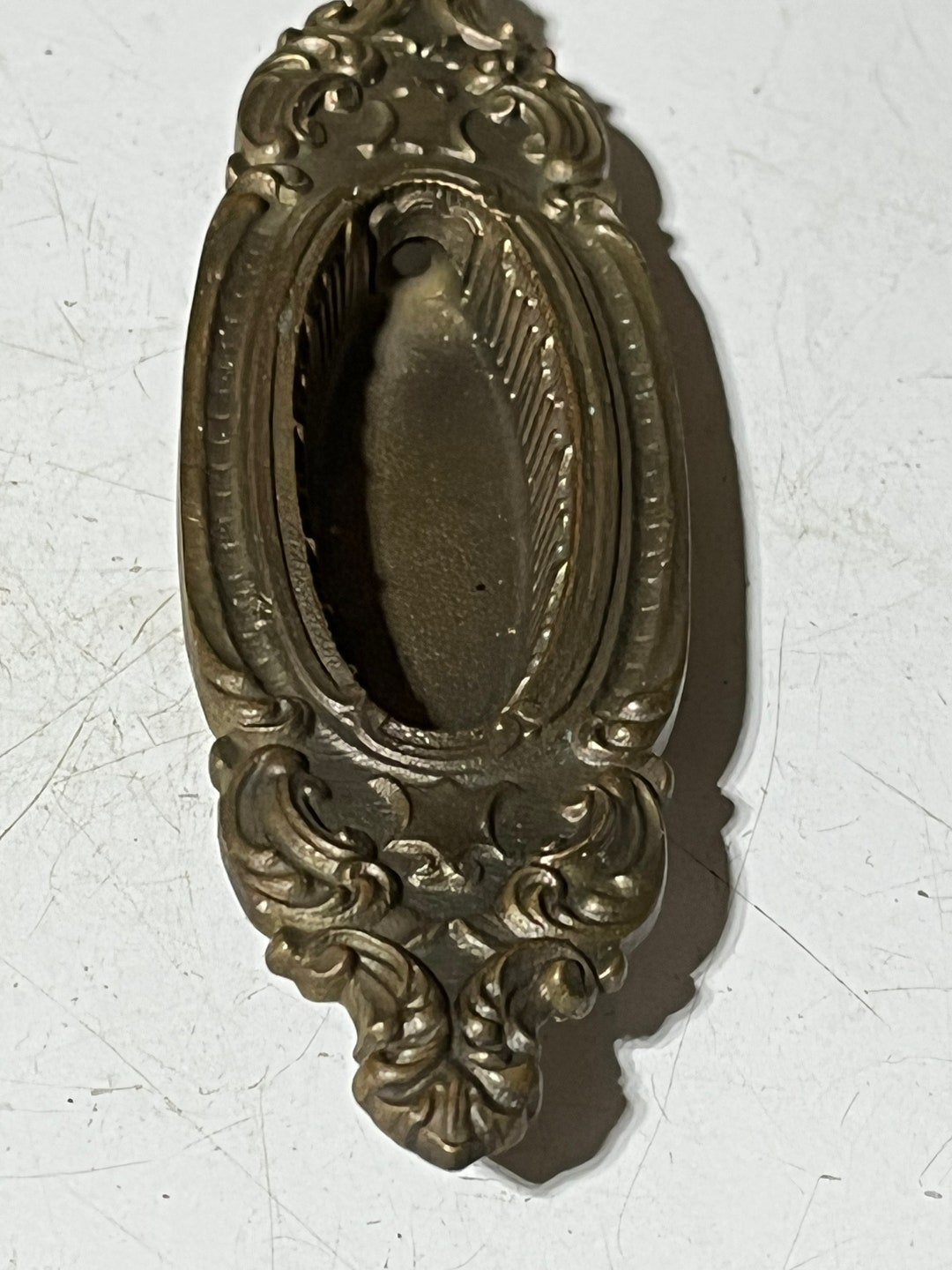Antique Vintage Brass Victorian Window Sash Lift Part - Etsy