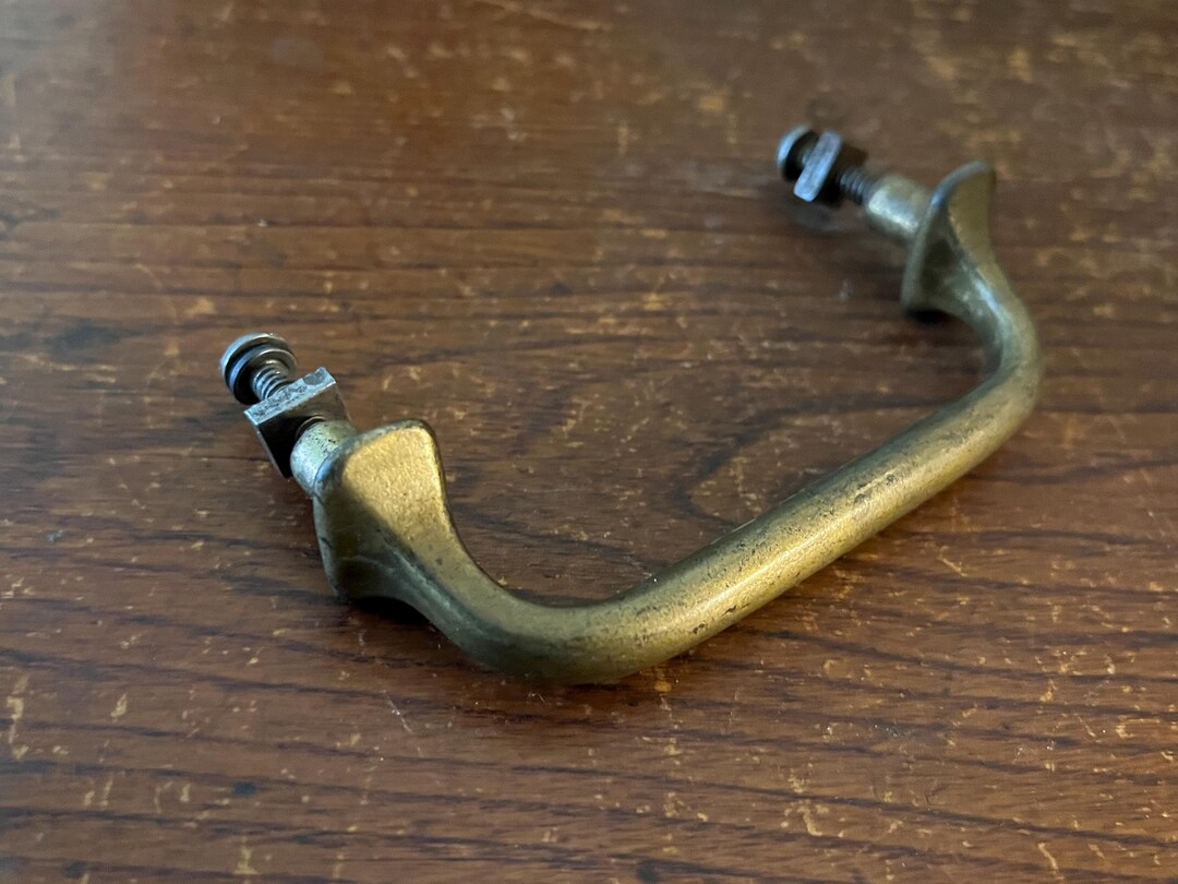 Antique Vintage Farmhouse Primitive Cast Iron Offset Left Handle1 1/8 ...