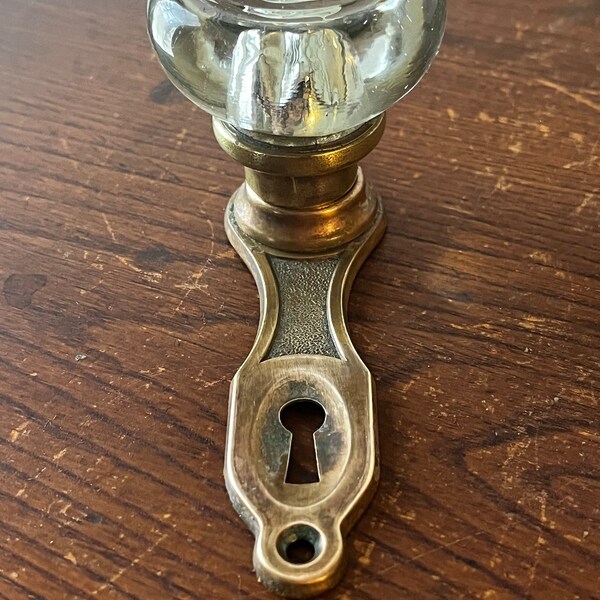 Glass Knob Backplate - Etsy