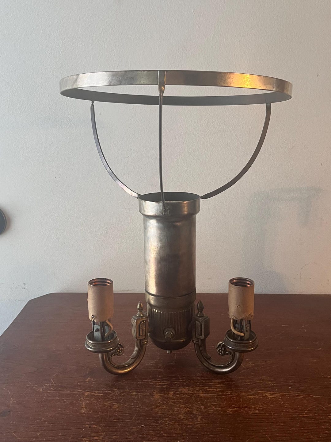 Antique Vintage Art Deco Mogul Floor Lamp Socket Cluster Shade Holder - Etsy