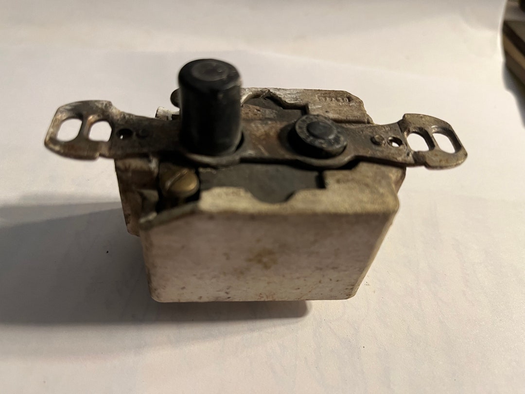 Antique Vintage Perkins Push Button Light Switch Part - Etsy