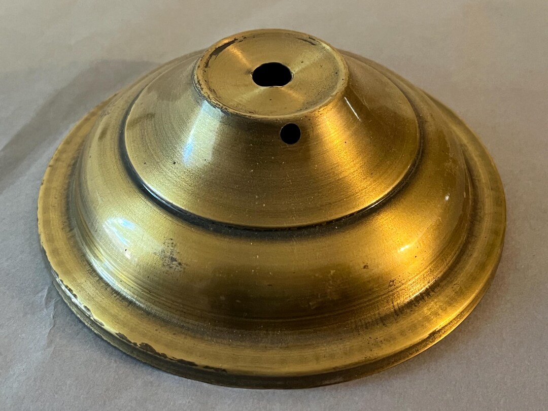 Antique Vintage Brass (nos) Lamp Base Cap Cover Light Part - Etsy