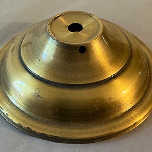 Antique Vintage Brass (nos) Lamp Base Cap Cover Light Part - Etsy