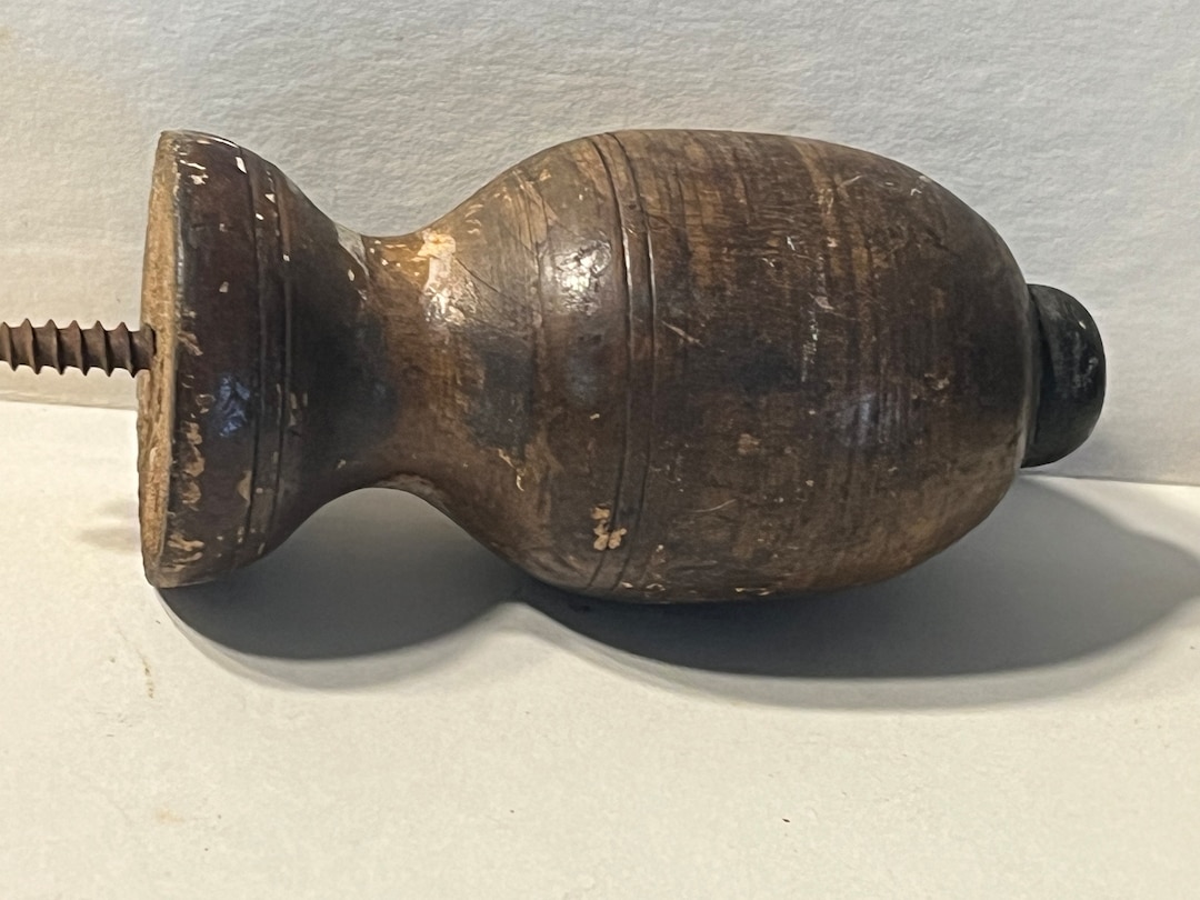 Antique Vintage Wood Victorian Door Stop - Etsy