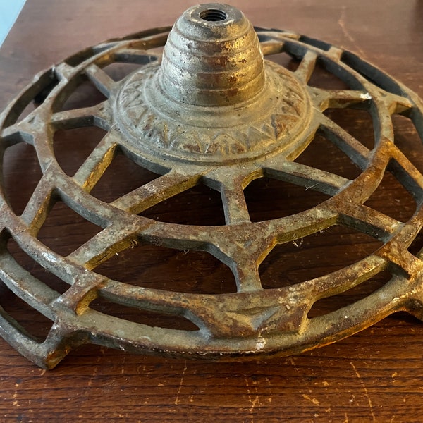 Cast Iron Lamp Base - Etsy