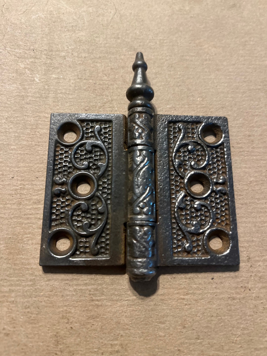 Antique Vintage Cast Iron Victorian Eastlake Farmhouse Door Hinge - Etsy