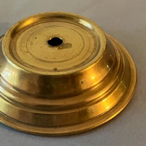 Antique Vintage Brass (nos) Lamp Base Cap Cover Light Part - Etsy