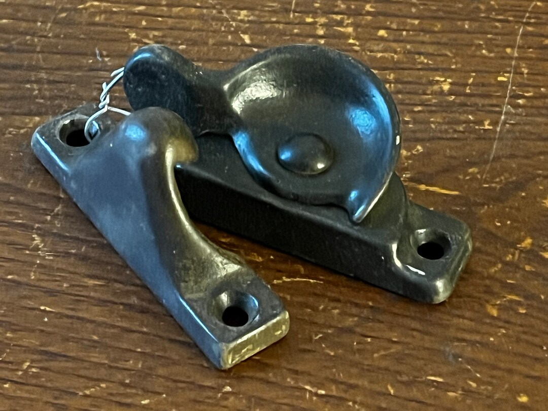Antique Vintage Cast Iron Victorian Window Sash Latch Lock Part - Etsy
