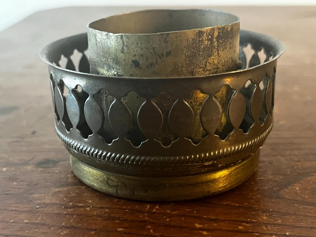 Antique Vintage Brass Oil Lamp Burner Gallery Light Part - Etsy