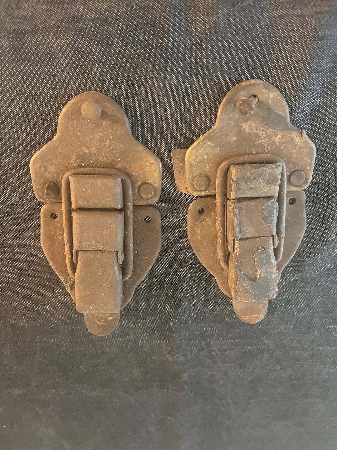 Antique Vintage 5 3/4" Early Chest Box Hinges Locks - Etsy