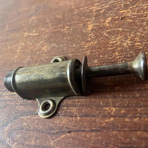 Antique Vintage Spring Loaded Door Stop - Etsy