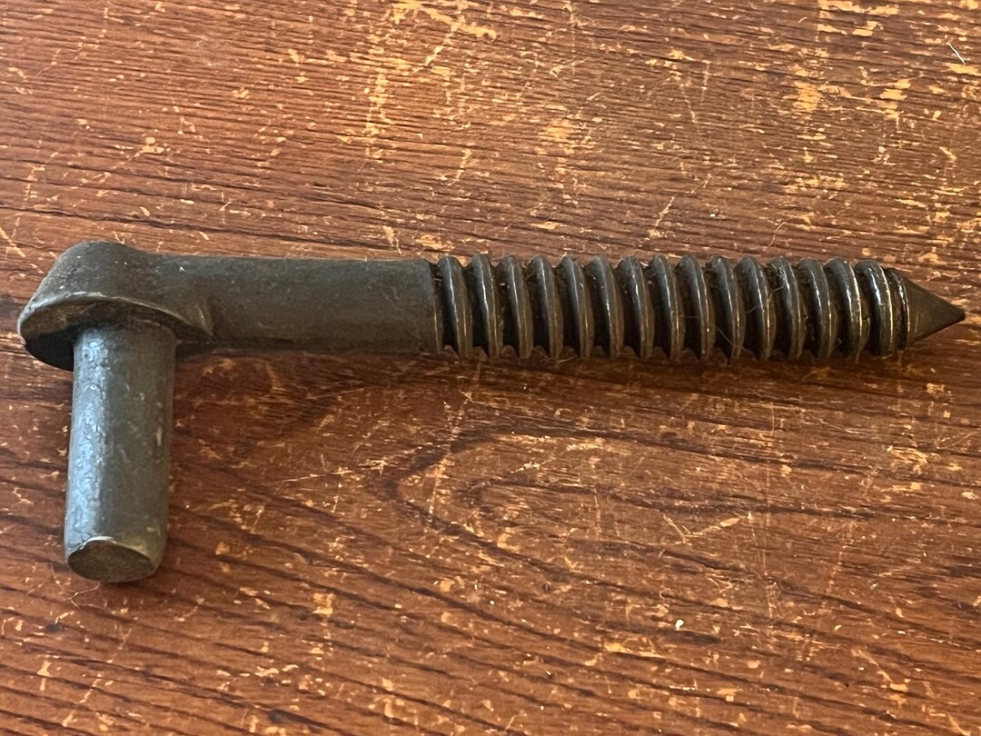 Antique Vintage Cast Iron Barn Strap Hinge Pintel Industrial Part - Etsy