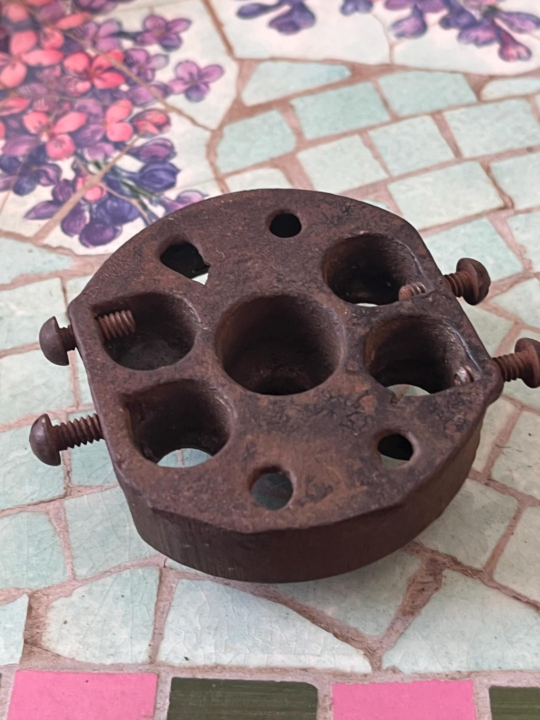 Antique Vintage Heavy Cast Iron Light Fixture Light Bracket Part - Etsy
