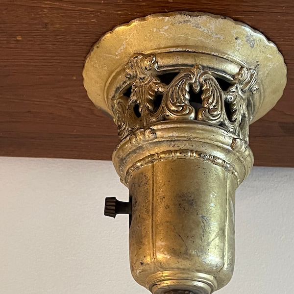 Antique Lamp Shade - Etsy