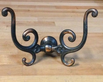 Antique Brass Coat Tree - Etsy