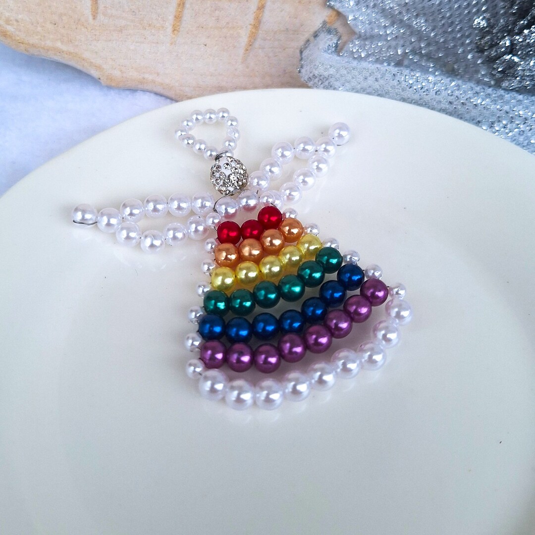 Gay Pride Angel Ornament Rainbow Gift for Christmas | Lgbtq Rainbow ...