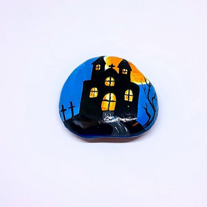 Gothic Painted Rocks - Etsy