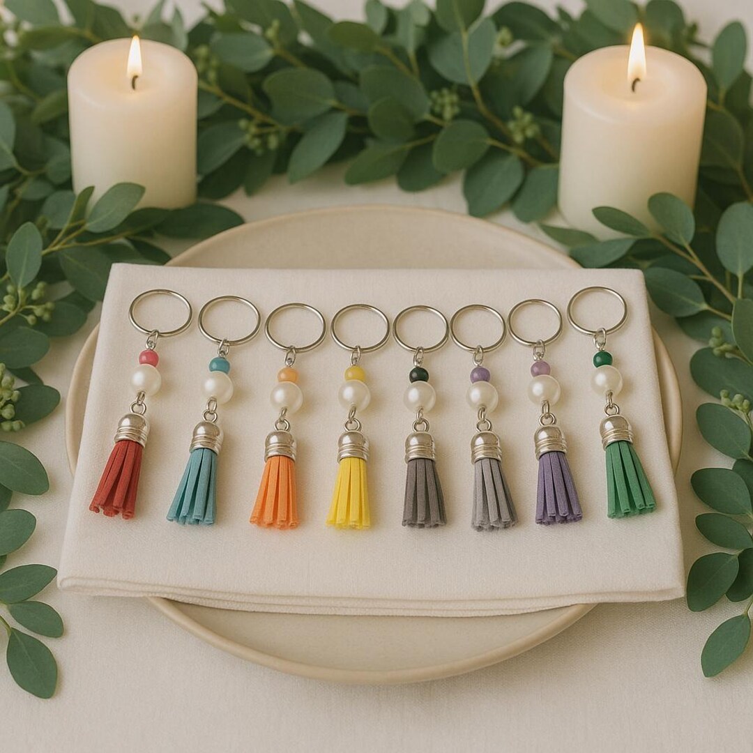 70 Tassel Keychains Favors | Sweet 16 Party Favors for Girls ...