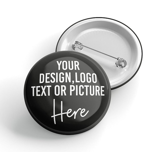 Personalised Badges - Etsy UK