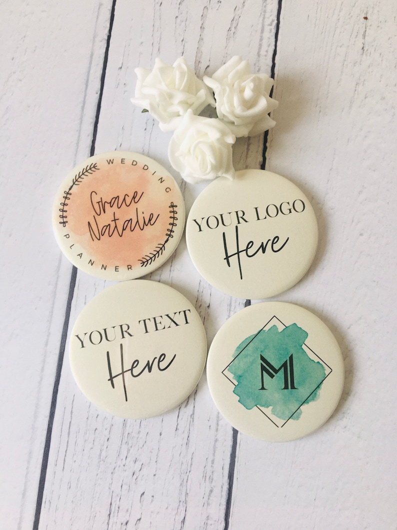 Custom Badges Personalised Badge Design Your Own Badge Logo - Etsy ...