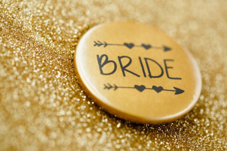 GOLD Hen Party Badges. Bride Tribe Badges 38mm.. Hen Do Badge. - Etsy