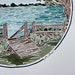Depot Park Alden Michigan Torch Lake - Watercolor on Paper - Etsy
