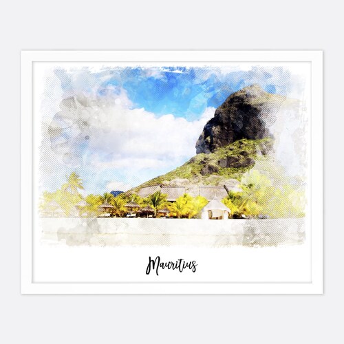 Mauritius Poster Print - Etsy