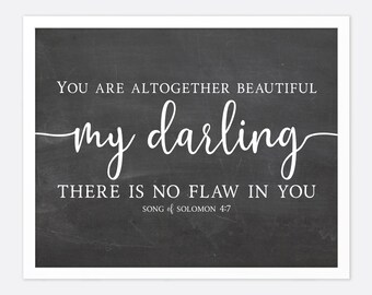 You Are Altogether Beautiful - Etsy