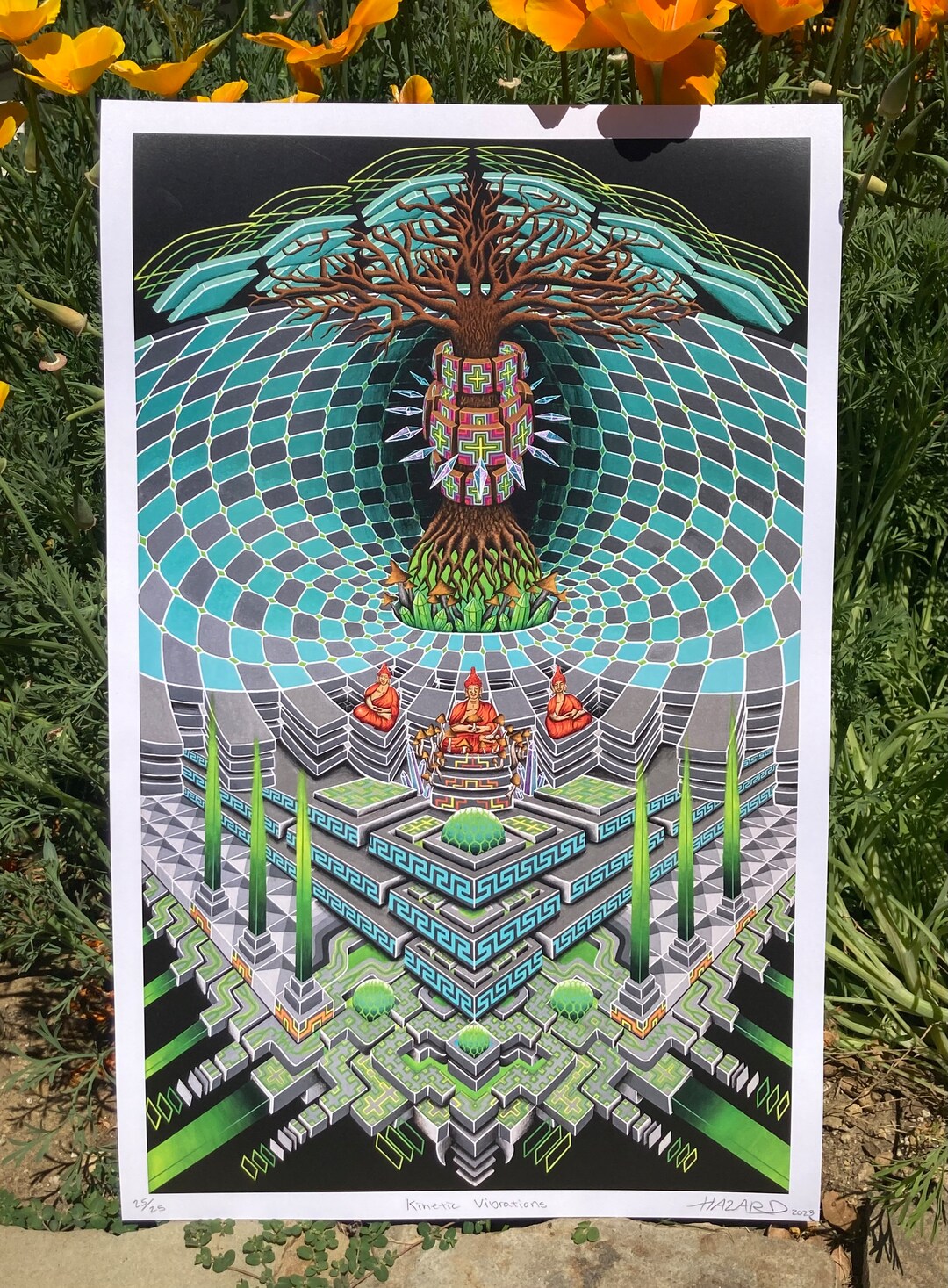Kinetic Vibration Limited Edition Paper Print by Cole Hazard - Etsy