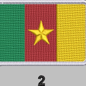 National Flags of the World Sew, Iron On, Hook or Hook & Loop ...