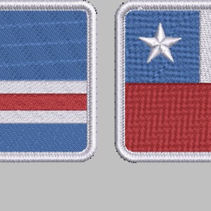 National Flags of the World Sew, Iron On, Hook or Hook & Loop ...