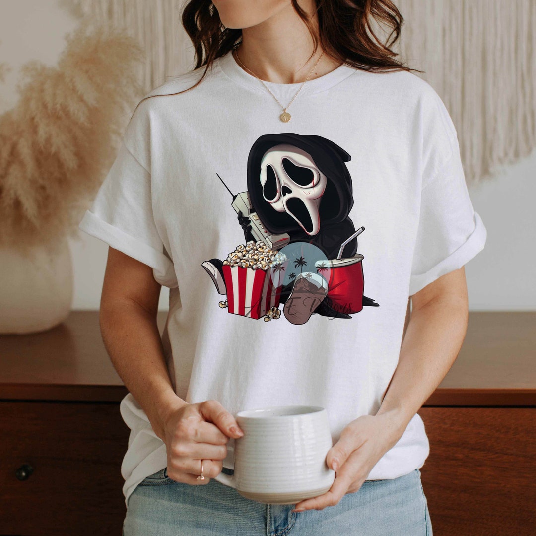 Ghostface Shirt Halloween Shirt Scream Ghostface Shirt - Etsy