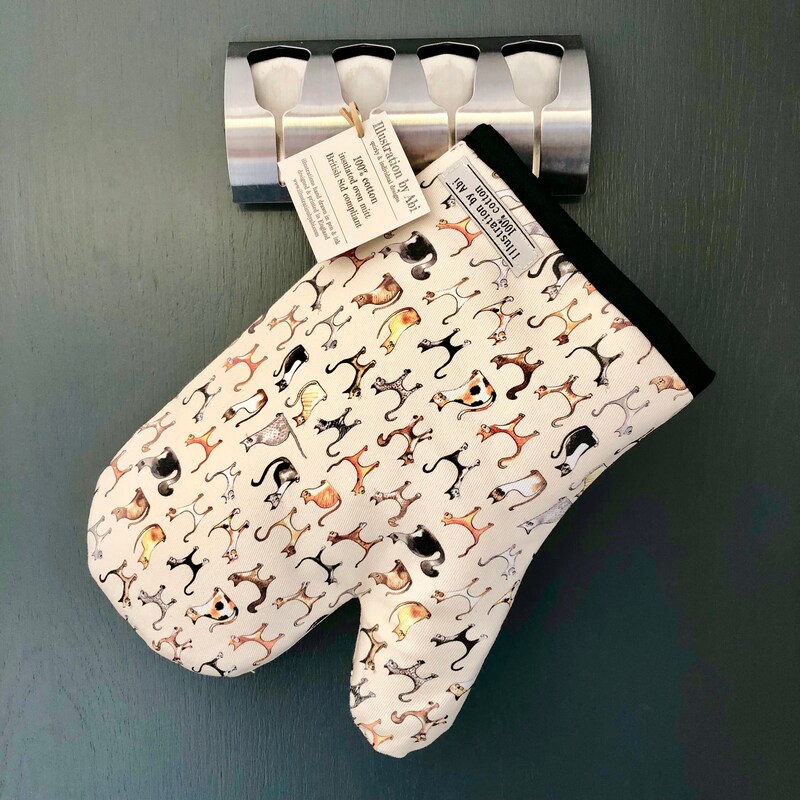 Cat Oven Oven Gloves - Etsy
