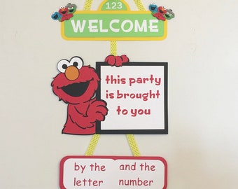 Elmo sign | Etsy