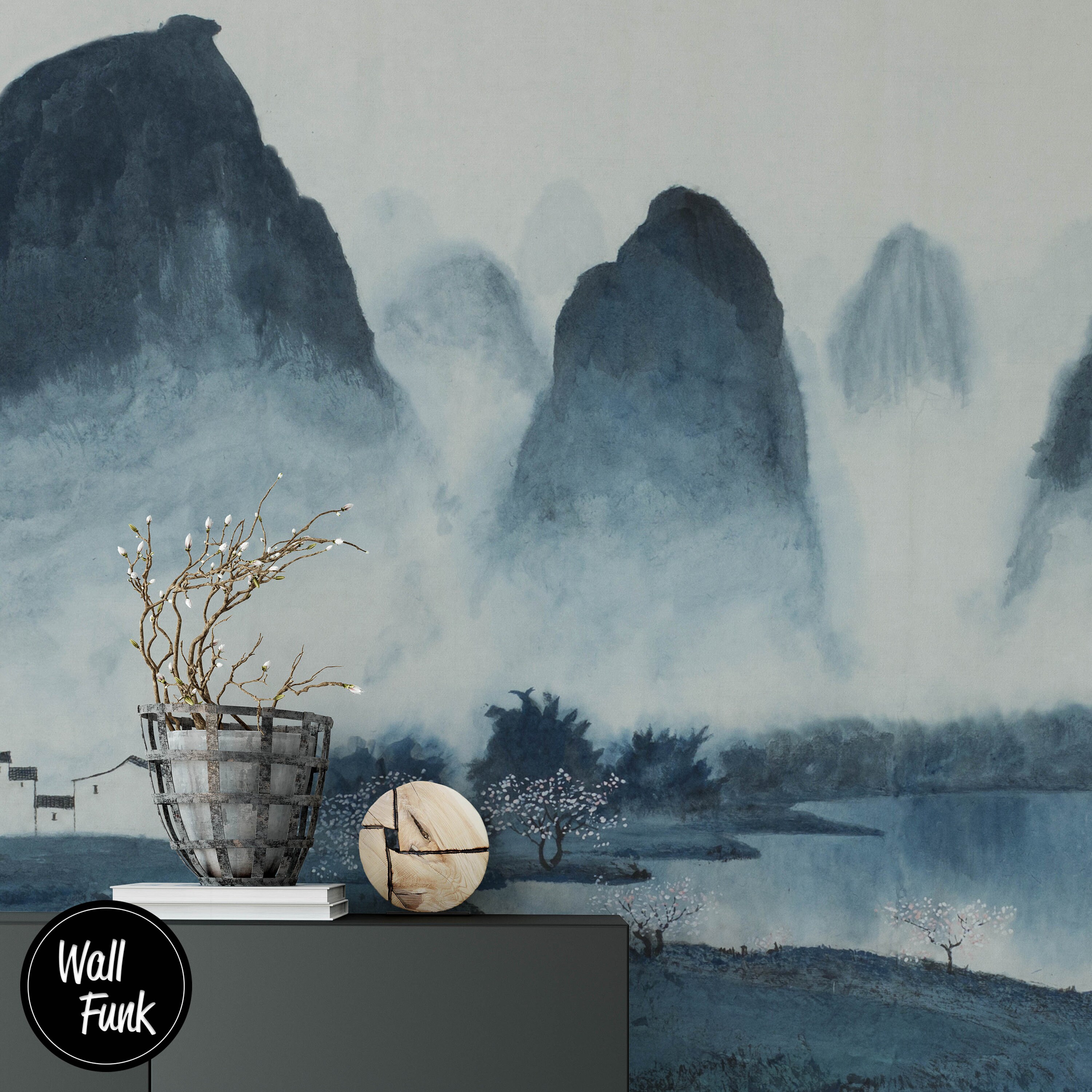 Removable Wallpaper Made With Recycled Paper Easy to Install - Etsy UK