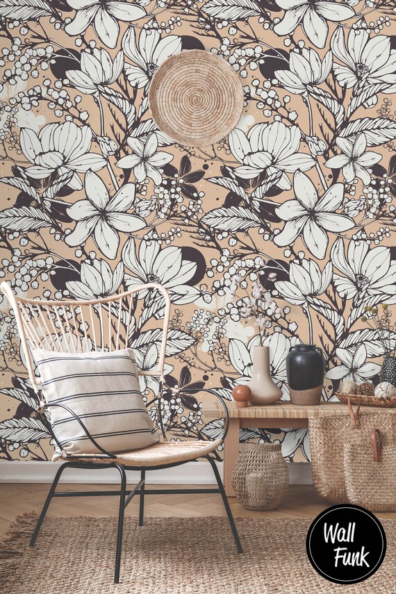 Peach Flower Wallpaper