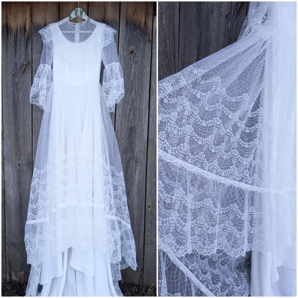 Vintage Victorian Wedding Dress - Etsy