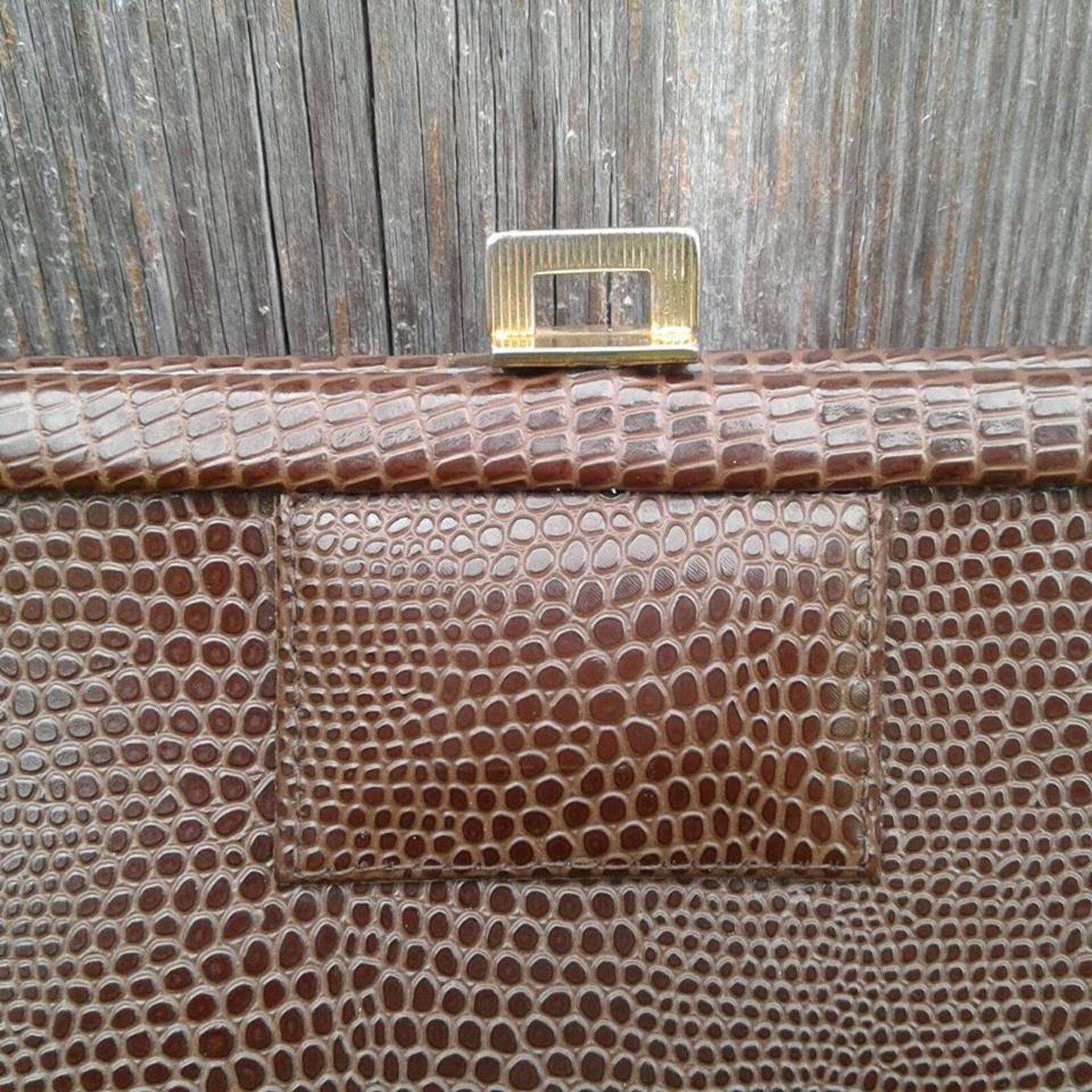 60s Vintage Bag for Women Classic Coffee Brown Handbags Kelly - Etsy