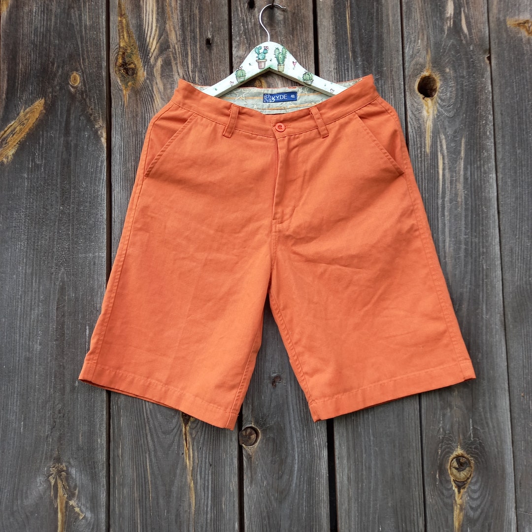 90s Orange Shorts for Woman 1990s Vintage Clothing Summer Clothes ...
