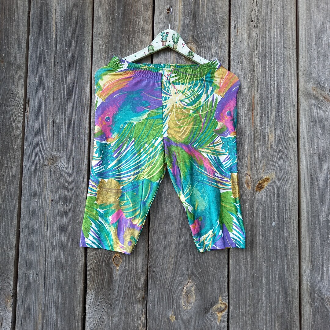 90s Biker Shorts Women Vintage Rodeo Сycling Gifts Men Green Colorful ...