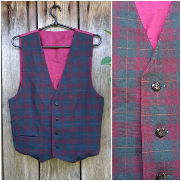 80s Vest - Etsy