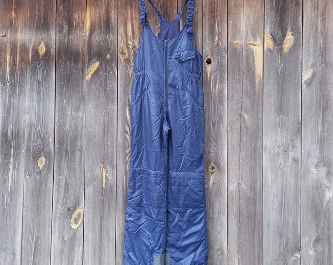 Red Vintage Ski Bibs Overalls Snowboard Men Skiing Pants Snow Suit ...