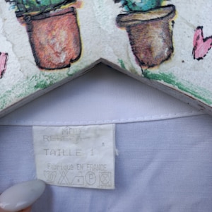 90s Lase White Blouse for Women Vintage Top Summer Party Shirt Office ...