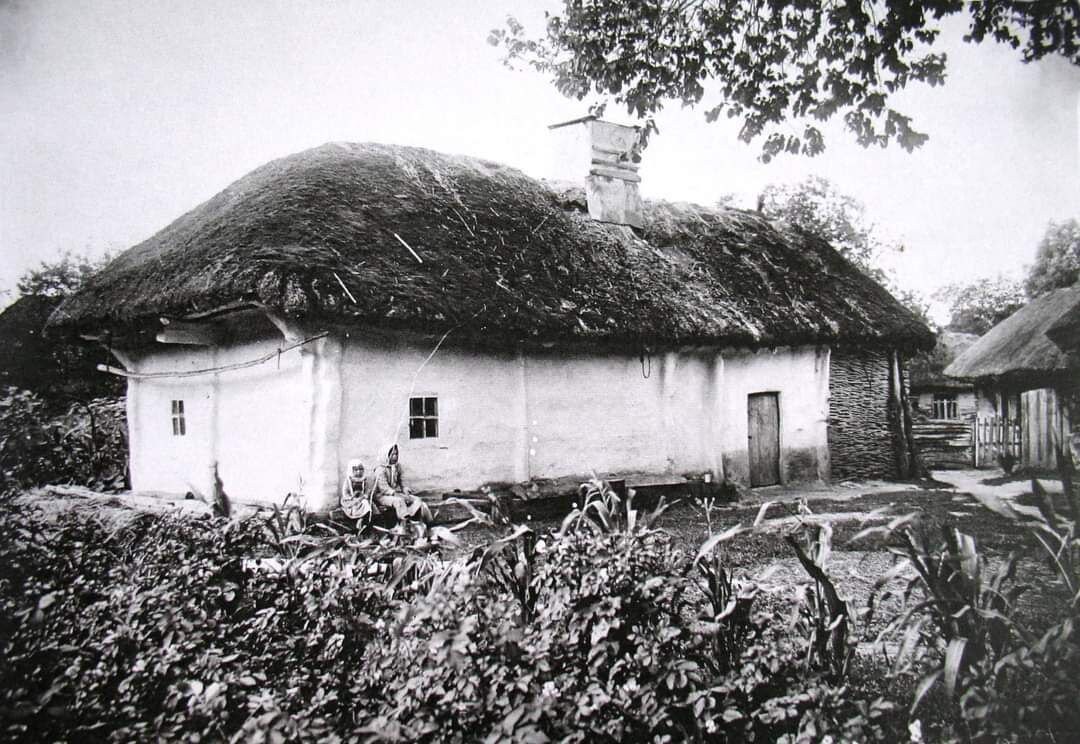 1928s Vintage Photo Old Slobozhanshchyna Kharkiv Region Old House ...