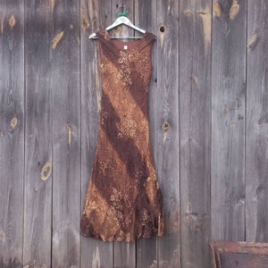 2000s Long Dresses Women Silk Embroidered Beaded Dress Y2k Vintage Maxi ...