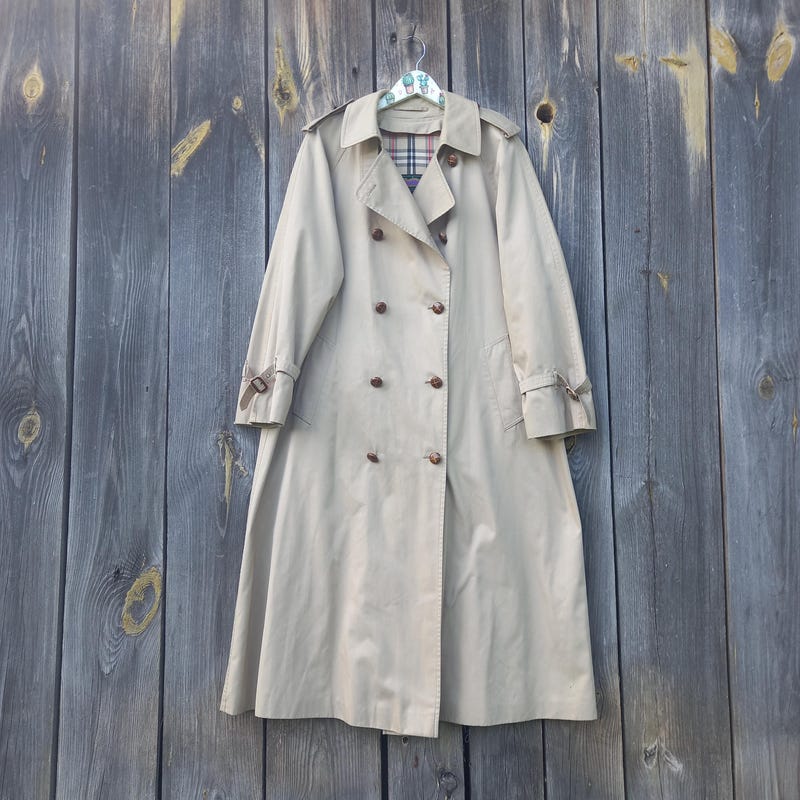 London Fog Spring Coat - Etsy UK