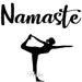 Namaste Svg Yoga Pose Svg Namaste Cut File Yoga Silhouette - Etsy