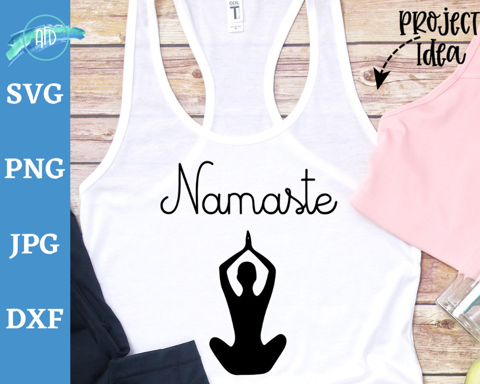 Namaste Svg Cut File Namaste Svg Yoga Svg Namaste Pose Svg - Etsy