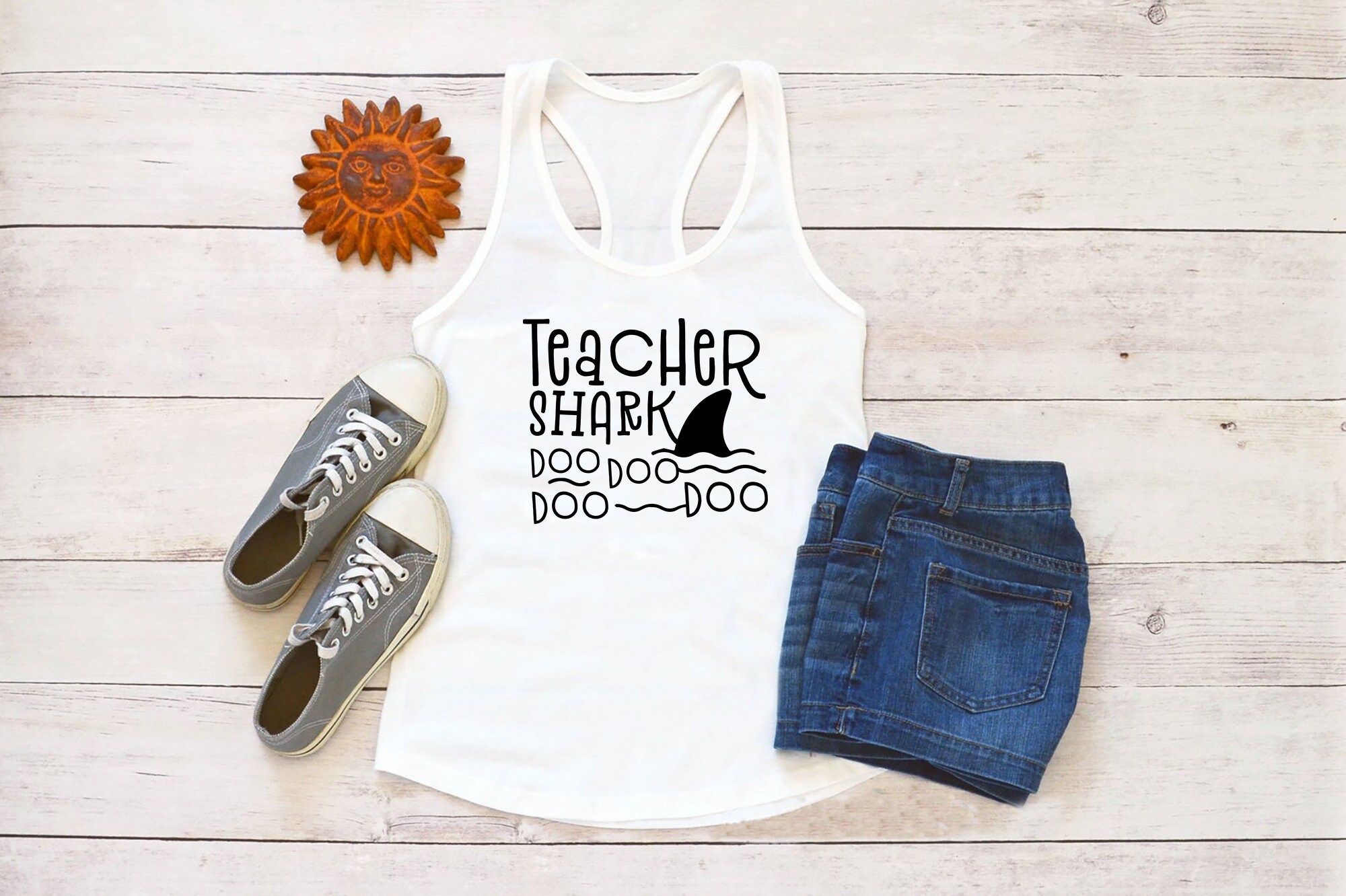 Teacher shark svg file teacher quote svg teacher svg file | Etsy