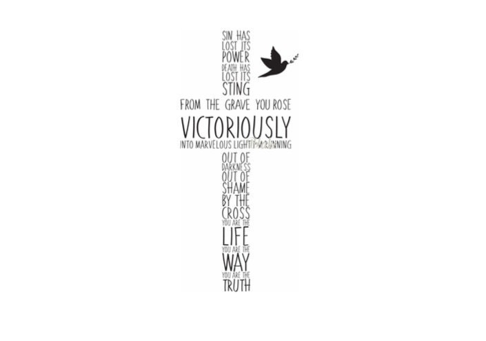 Cruz Victoriosa svg Christian svg Motivación Cristiana Cruz - Etsy España
